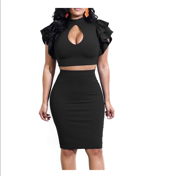 Dresses | Two Piece Ruffle Skirt Set | Poshmark